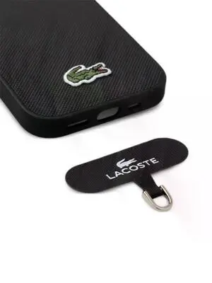 Lacoste Iphone 16 Pro Logo Charm Phone Case