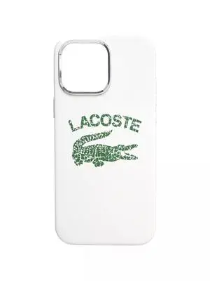 Lacoste Logo-detail Iphone 16 Pro Max Case - White