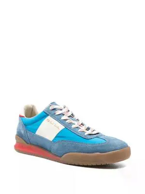 Paul Smith Dover Suede-panel Sneakers - Blue