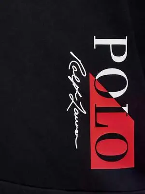 Polo Ralph Lauren Long Sleeve Crewneck Logo Detail Top