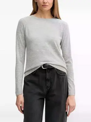 BENETTON Round-neck Sweater - Grey