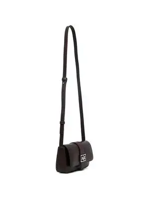 Armani Exchange Logo Appliqué Crossbody Bag
