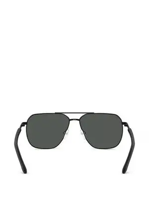Armani Exchange Double-bridge Pilot Sunglasses