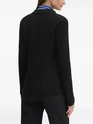 BENETTON Patch-pocket Cardigan - Black