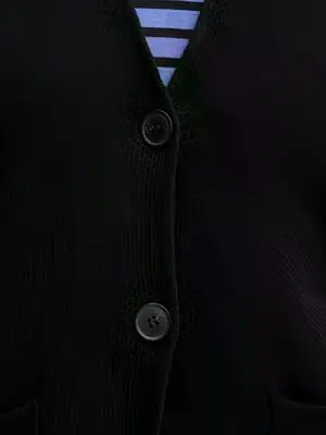 BENETTON Patch-pocket Cardigan - Black