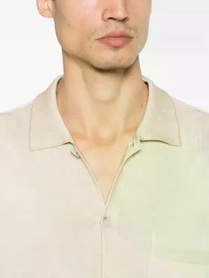 AROVESCIO Pocket Short-sleeve Shirt - Neutrals