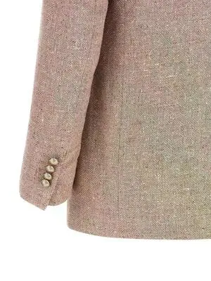 Tagliatore Bertha Single-breasted Blazer - Pink