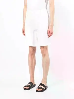 Armani Exchange Linen Bermuda Shorts