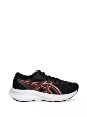 Asics Logo Detail Sneakers - Black