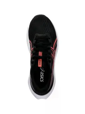 Asics Logo Detail Sneakers - Black