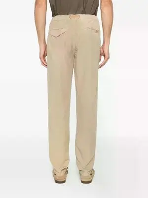 WHITE SAND Greg Belted Trousers - Neutrals