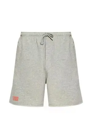 American Vintage Drawstring Raw Hem Shorts