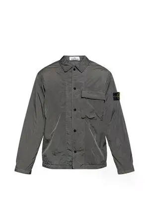 Stone Island Buttoned Pocket Jacket - Grey