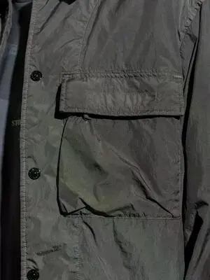 Stone Island Buttoned Pocket Jacket - Grey