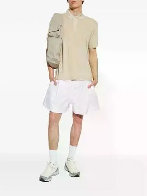 Lacoste Logo-motif Polo Shirt - Neutrals