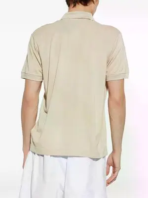 Lacoste Logo-motif Polo Shirt - Neutrals