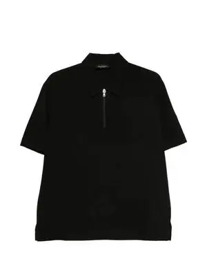 AROVESCIO Zip Short-sleeve Polo