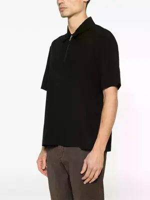 AROVESCIO Zip Short-sleeve Polo