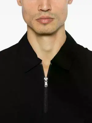 AROVESCIO Zip Short-sleeve Polo