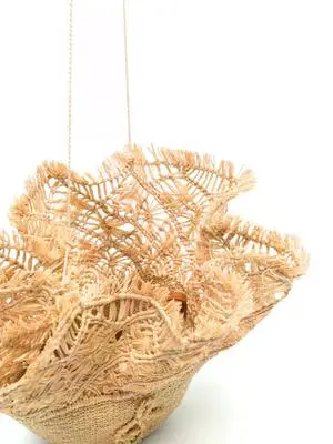 Ruslan Baginskiy Tie-detailed Bucket Bag - Neutrals