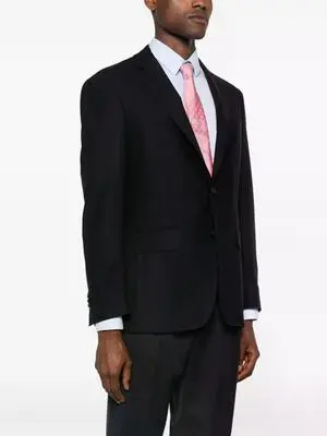 Canali Single-breasted Blazer - Blue