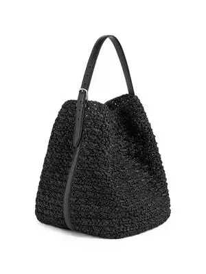 TOTEME Belt Detail Tote Bag - Black