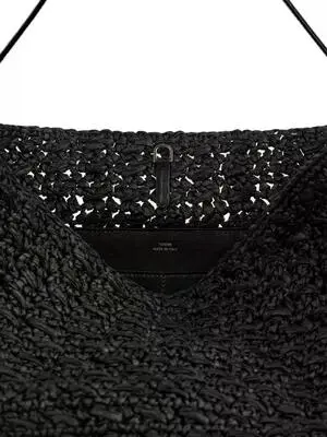 TOTEME Belt Detail Tote Bag - Black
