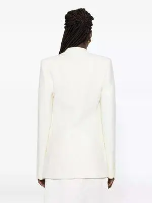 TOTEME Collarless Blazer - Neutrals