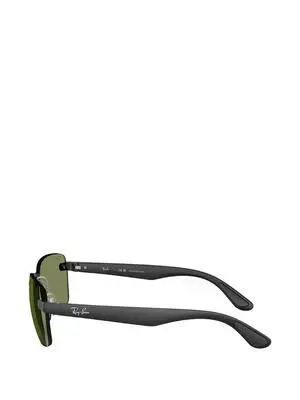 Ray-ban Rectangle-frame Sunglasses - Black