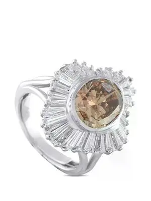 LB EXCLUSIVE Platinum Ballerina Diamond Ring - Silver