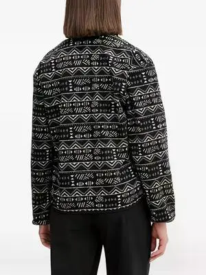 Columbia Patterned Zip-up Top