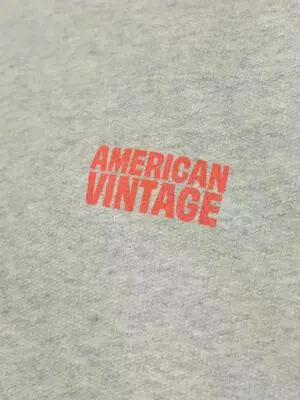American Vintage Raw-hem T-shirt