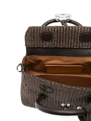 ZANELLATO Dotta Vimini Baby Handbag - Brown