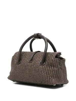 ZANELLATO Dotta Vimini Baby Handbag - Brown