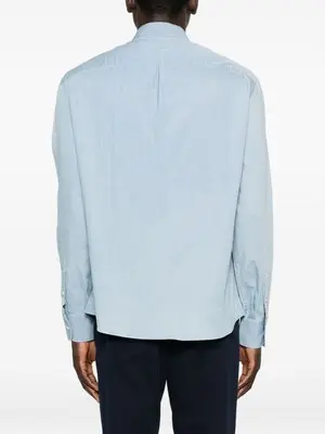 Brunello Cucinelli Cotton Shirt - Sky Blue