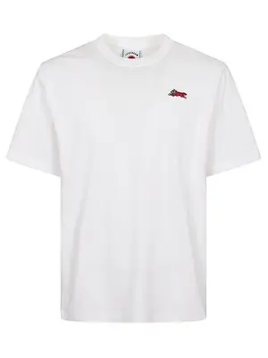 ICECREAM Running Dog Cotton T-shirt - White