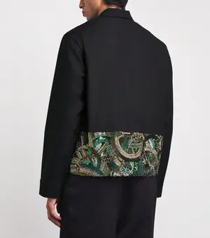 Dries Van Noten Cotton-wool Sequin Jacket