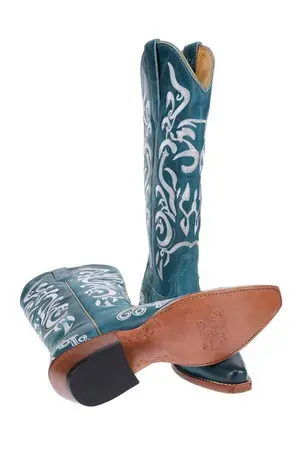 MALIBU BEACH Premium Western Leather Boots