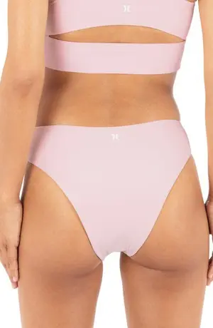 Hurley Max Bikini Bottoms - Shell Pink