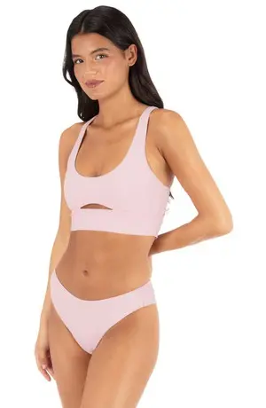 Hurley Max Bikini Bottoms - Shell Pink