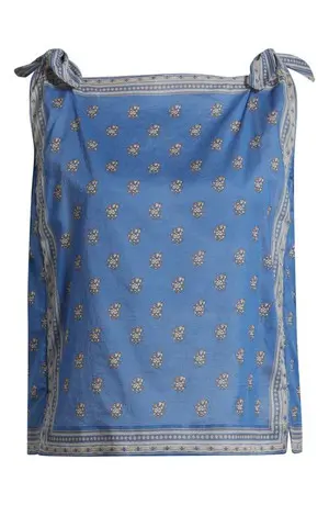 DÔEN Amalia Print Tie Shoulder Sleeveless Top