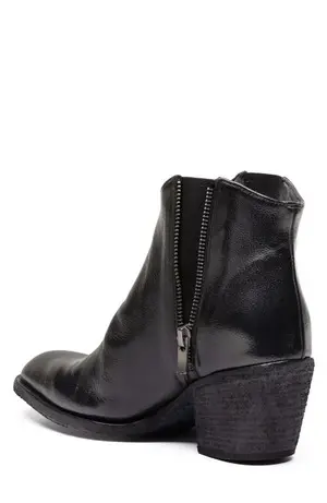 Officine Creative Sydne 015 Suede Booties - Black
