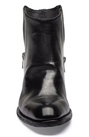 Officine Creative Sydne 015 Suede Booties - Black