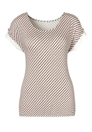 LASCANA Rounded Neckline Top