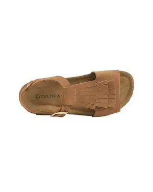 CELTIC & CO. Fringed Sandal