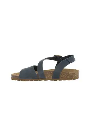 CELTIC & CO. Asymmetric Strap Sandal - Navy