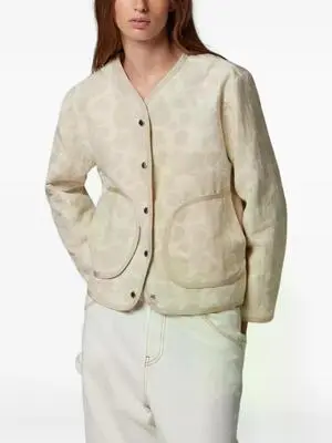 Paul Smith Floral Jacquard Jacket - Neutrals