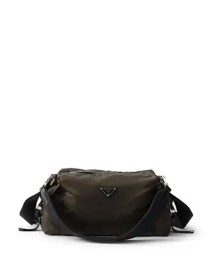 Prada Explore Re-Nylon And Leather Bag Forest