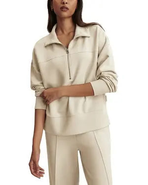 Varley Kayleigh Half Zip Sweater - Pristine