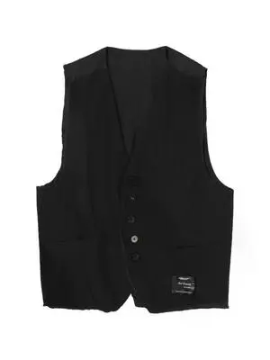 Undercover Cotton Button Vest